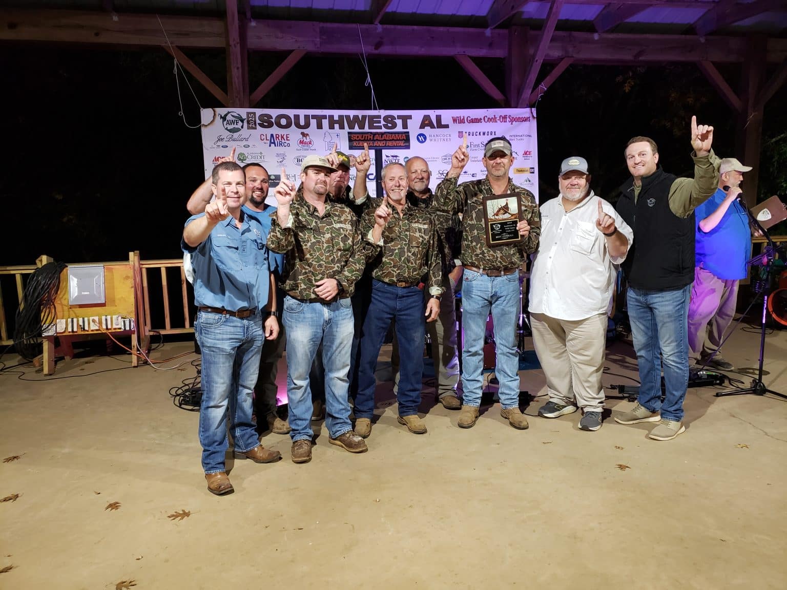 2025 AWF Southwest Alabama Wild Game Cook-Off Winners